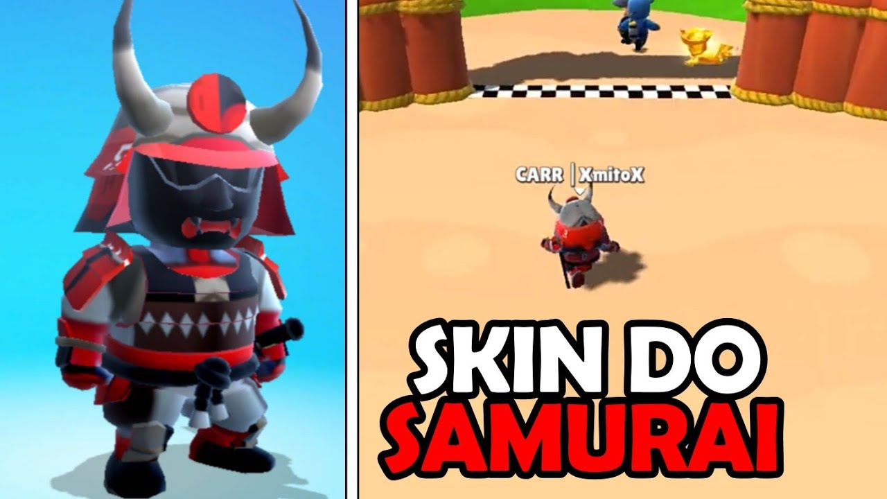 Stumble Guys A PODEROSA SKIN DO SAMURAI VERDE - YouTube