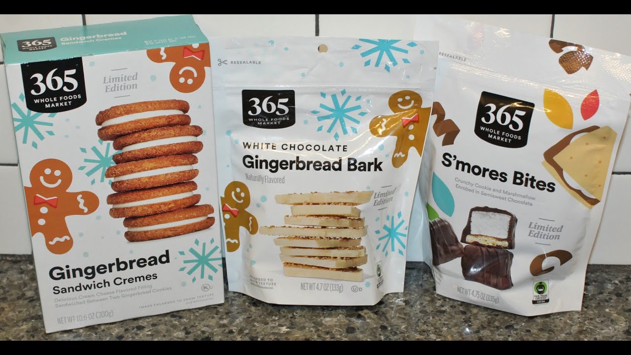 365 Whole Foods Market Gingerbread Sandwich Cremes, White Chocolate ...