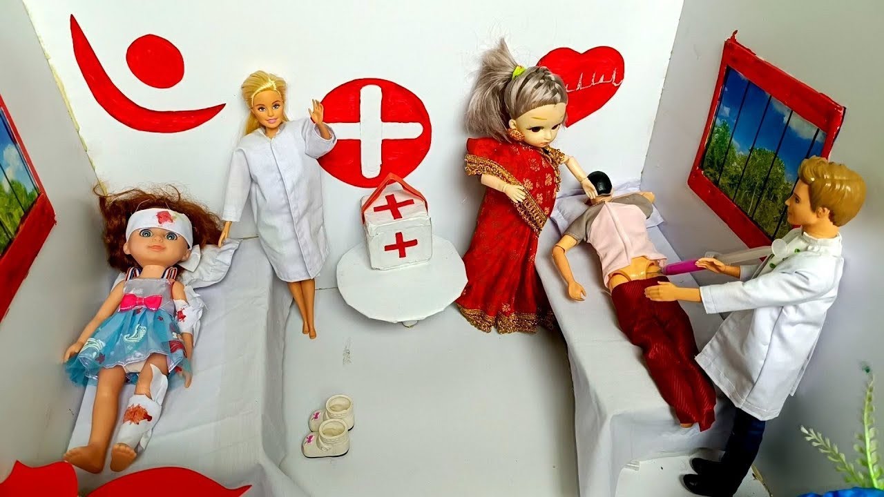 Barbie Doll All Day Routines/Barbie Doll Bedtime Story/Roshni's Story ...