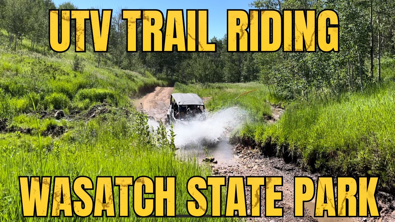 UTV Utah Trail Riding at Wasatch State Park - YouTube