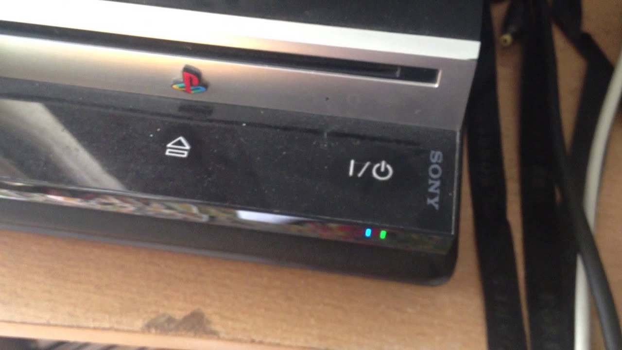 ps3 problem - turns off and red blink - YouTube