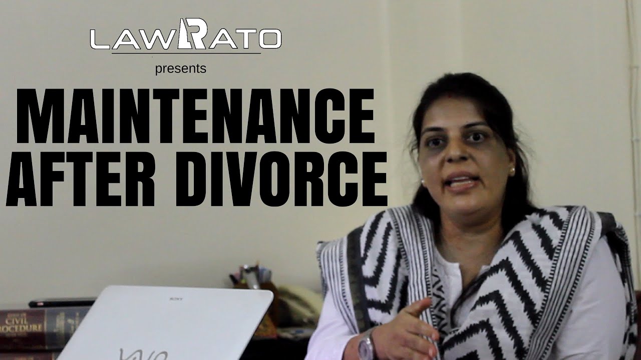 Provision of maintenance after divorce - YouTube
