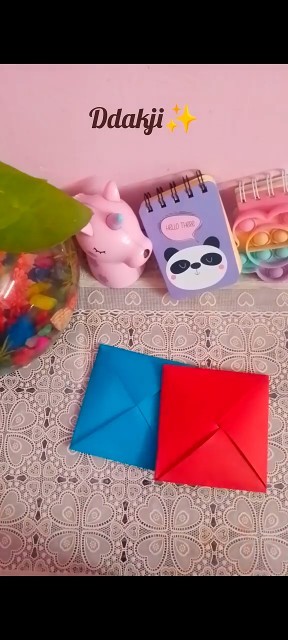 How to make Ddakji . Ddakji easy tutorial. Squid game Ddakji. # ...