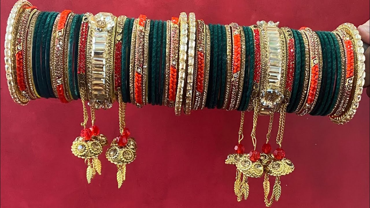Dulhan bangles 😯😲💥😲Aisa Dulhan set kahin nahin dekha hoga - YouTube