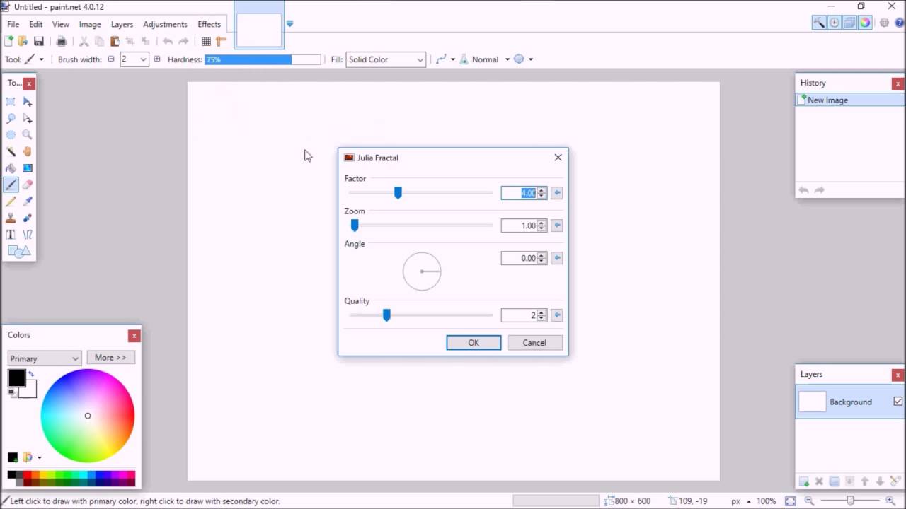 How to Make Fractals with Paint.NET - YouTube