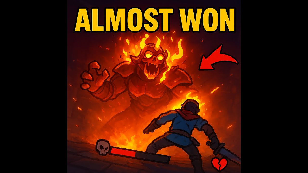 Dead cells tried to killed the black bridge biome boss - YouTube
