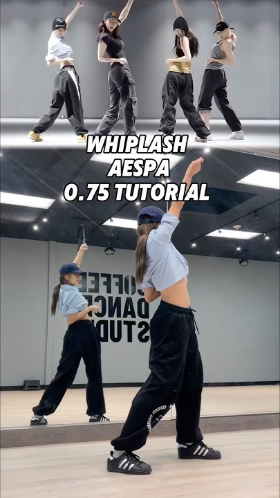 Whiplash - Aespa 0.75 chorus dance tutorial #dancetutorial #kpop #whiplash - YouTube