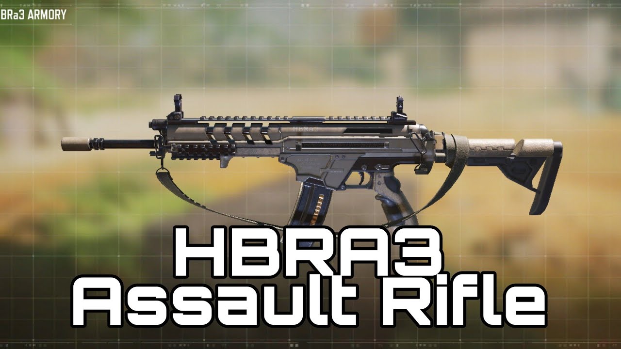 HBRA3 Assault Rifle - YouTube
