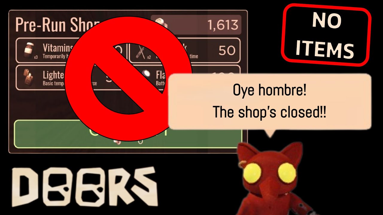 Doors: No Items Challenge - YouTube