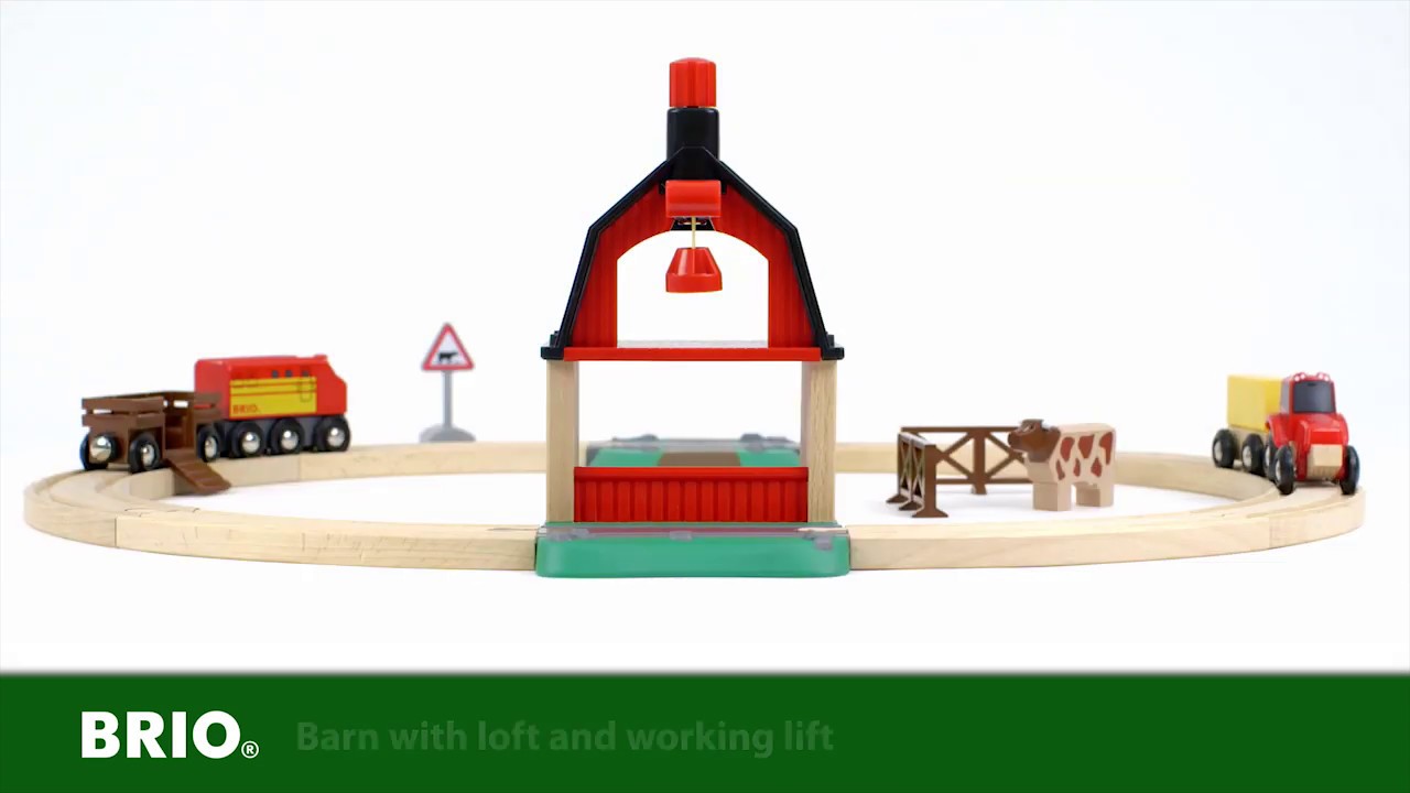 Brio WORLD 33719 Farma železnice sada - YouTube