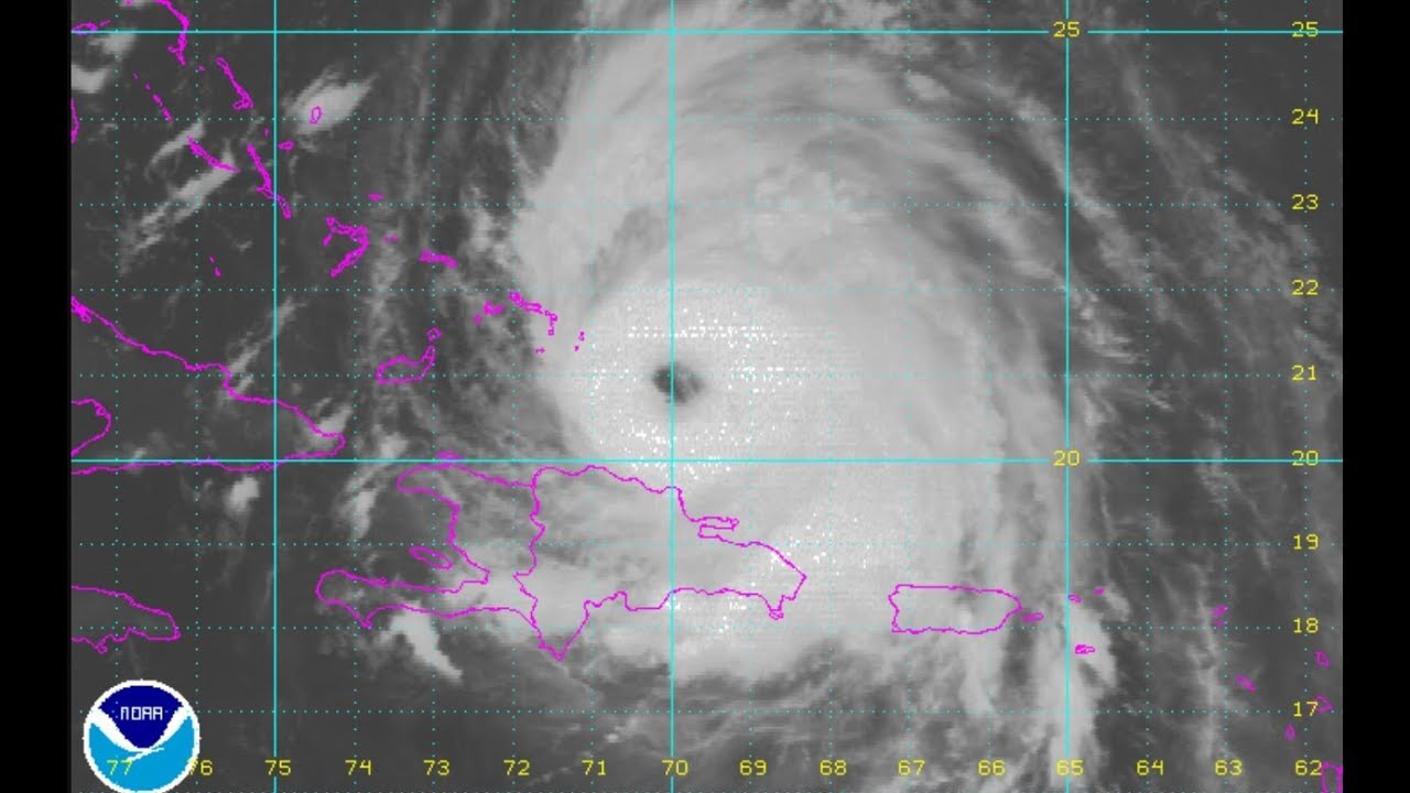Hurricane Maria Category 5 Leeward Islands Virgin Islands & Puerto Rico ...