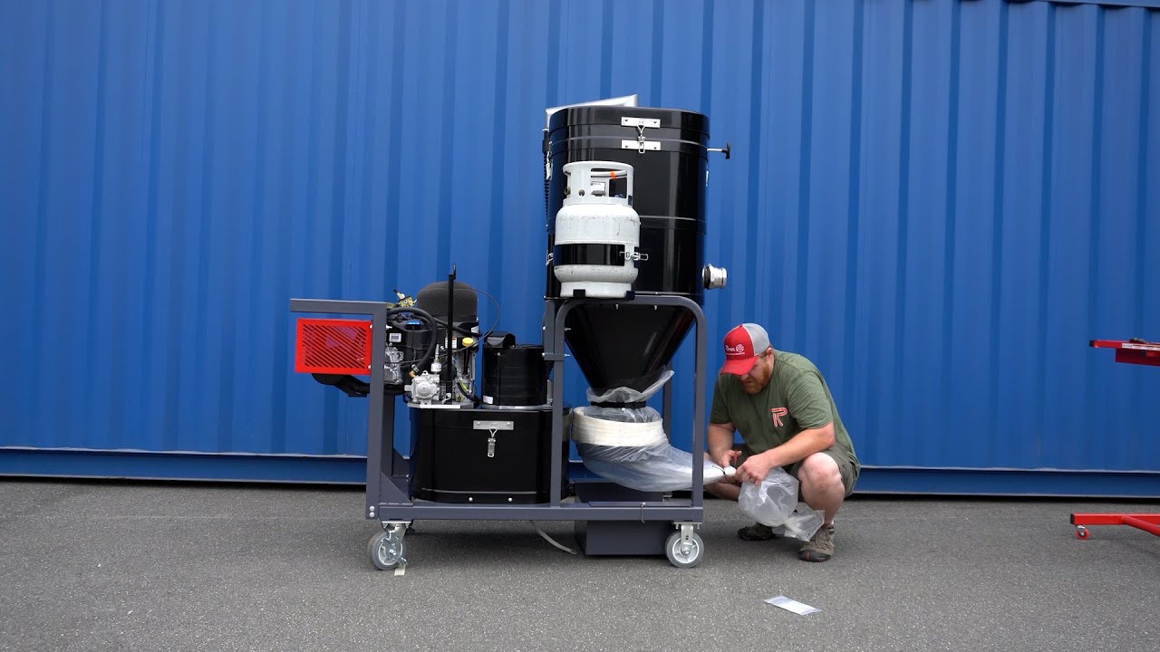 Ruwac Continuous Bagging System Installation Clip - YouTube