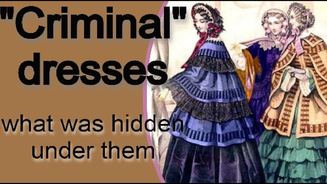 "Criminal" dresses: what was hidden under them - YouTube