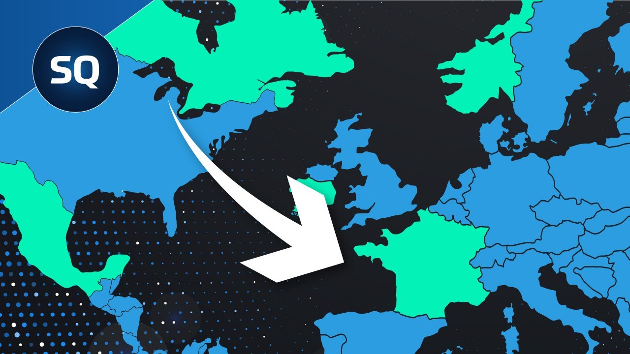 Name the countries on a map | World maps quiz - YouTube