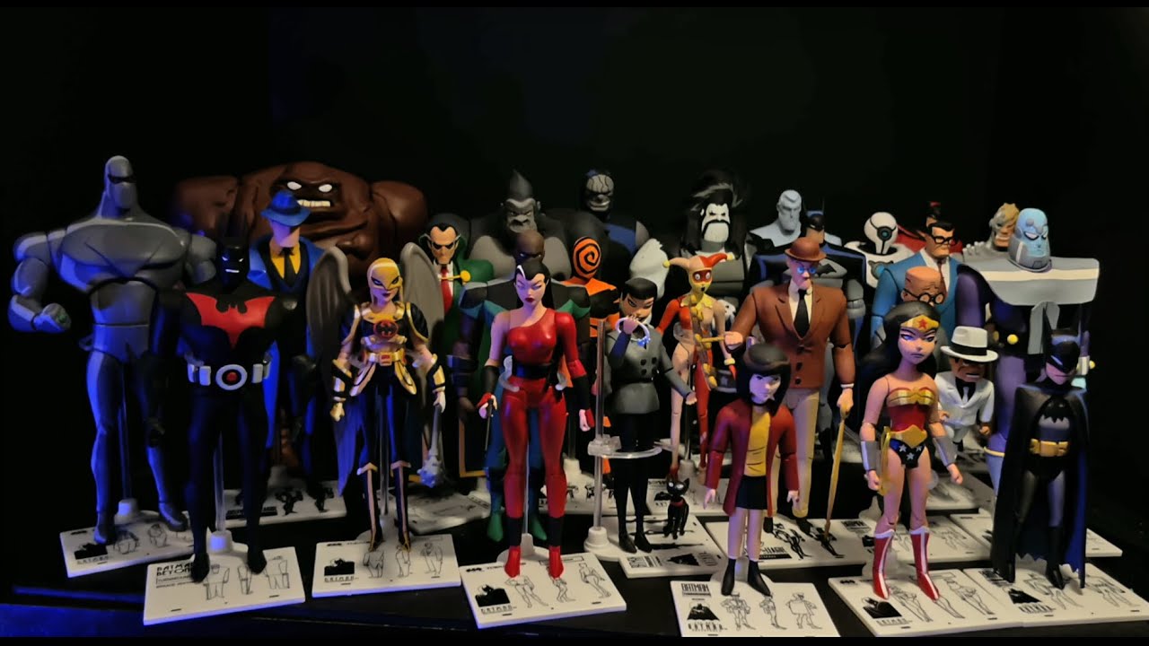 DC Animated Customs Channel Trailer #dcau #mcfarlanetoys #batman # ...