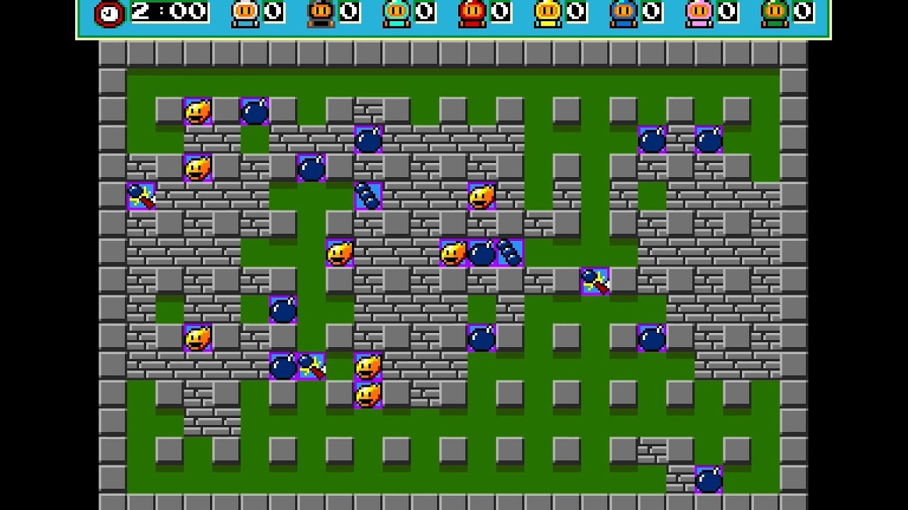 Mega Drive Demo #25 - Mega Bomberman Special 8 Players [Mega Everdrive ...