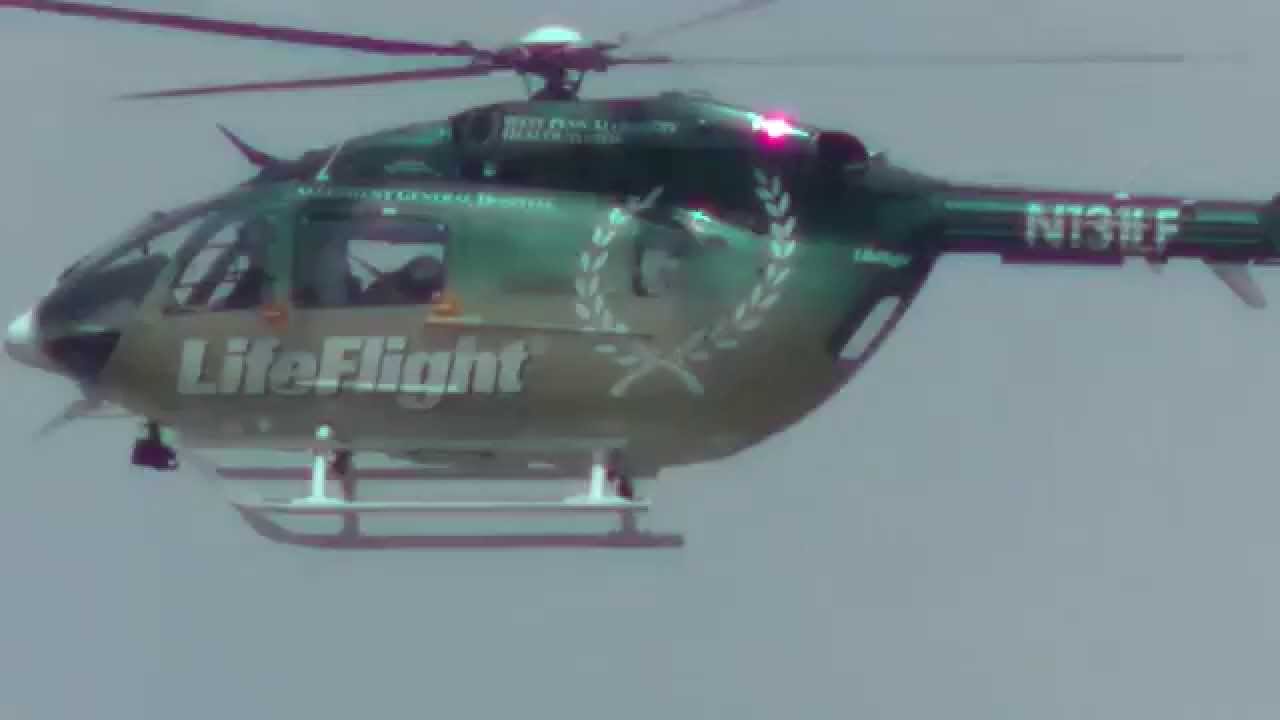 Life Flight Helicopters From Pittsburgh,s PNC Park. - YouTube