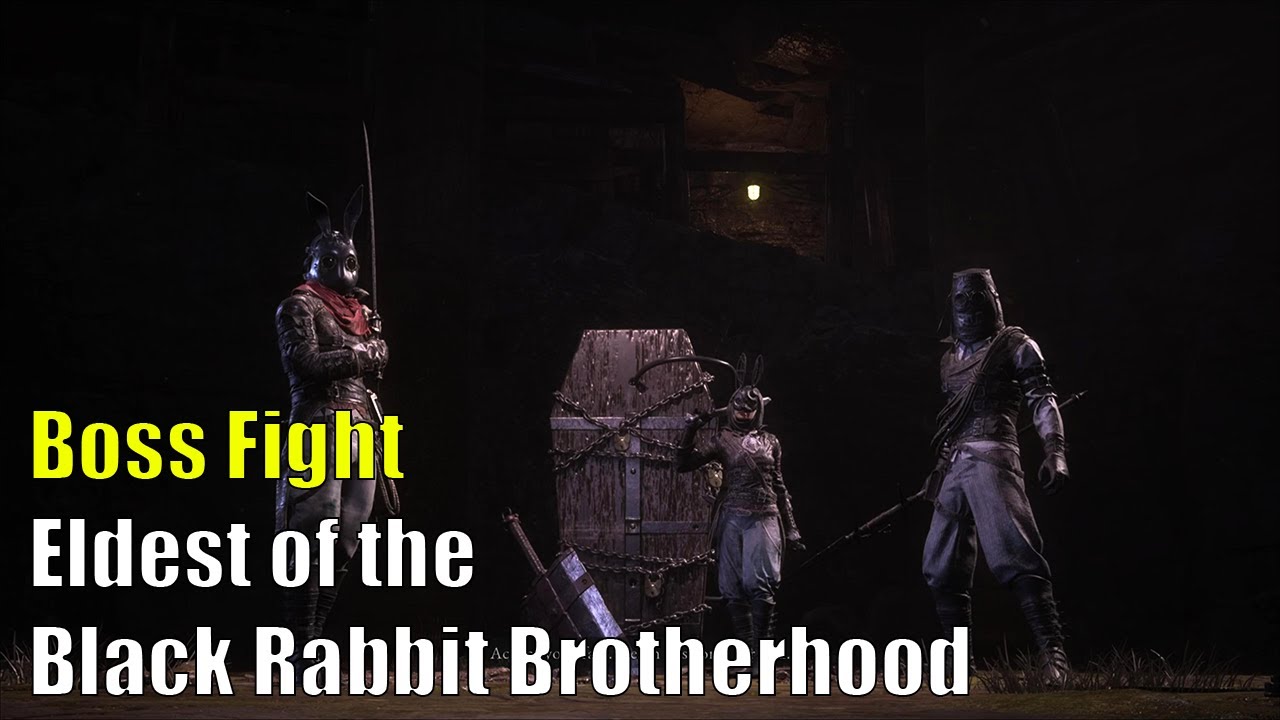Lies of P: Eldest of the Black Rabbit Brotherhood (2nd Encounter) [4K ...