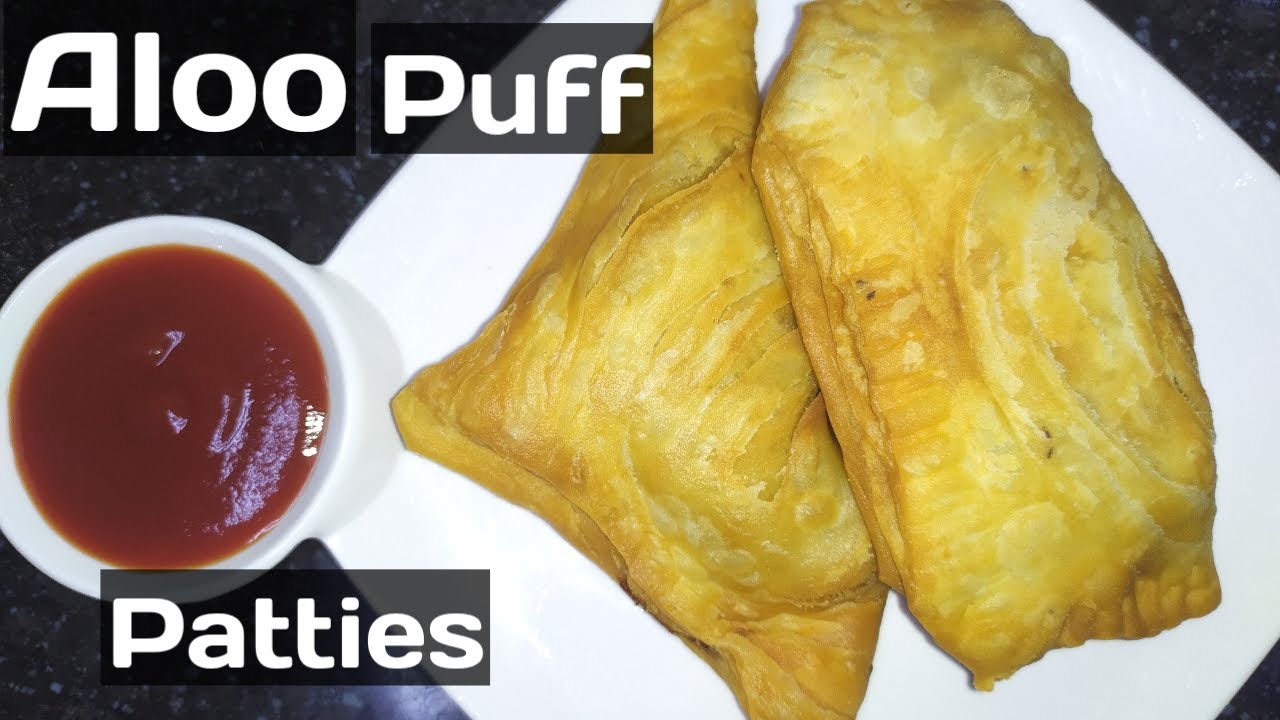 How to make Aloo Puff Patties at home ll Street style Aloo Puff Patties ...
