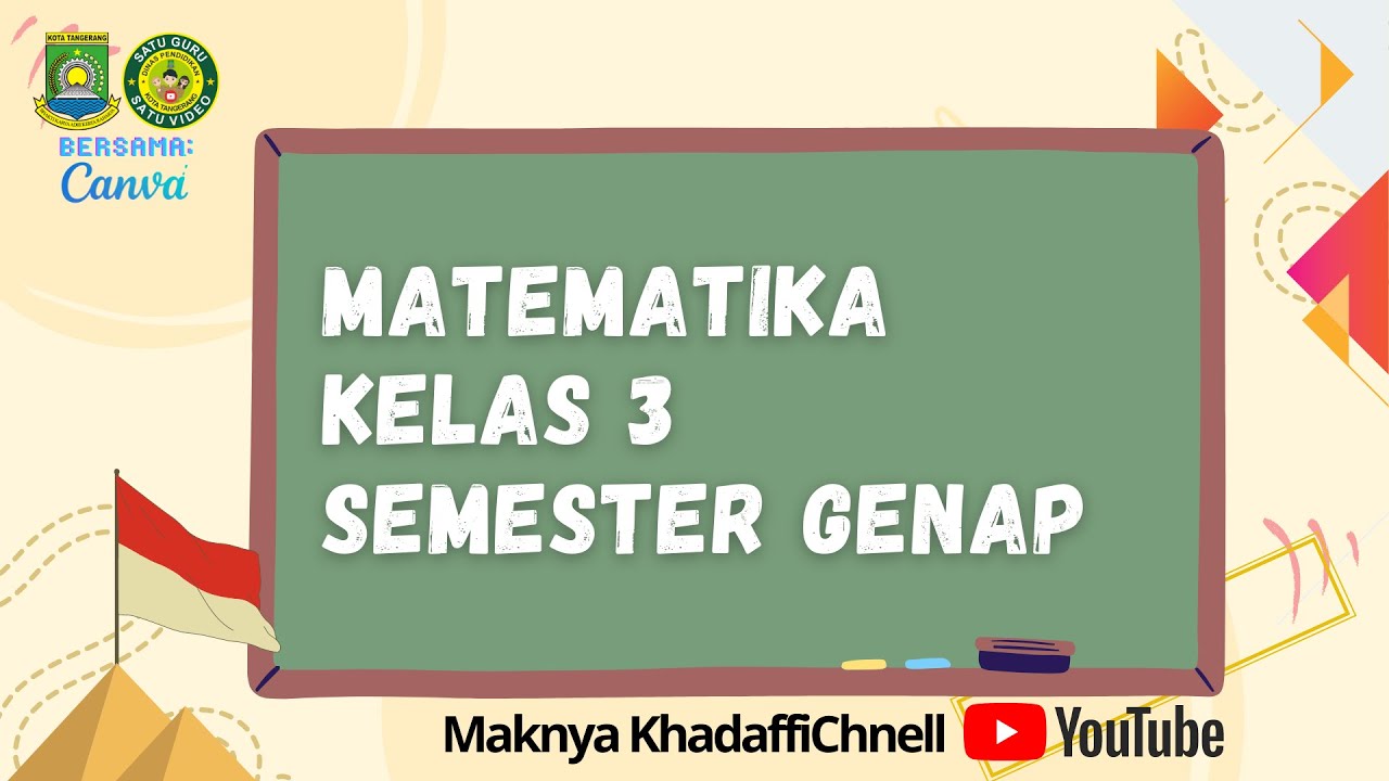 Matematika kelas 3 semester 2 MENGHITUNG KELILING SEGI EMPAT - YouTube