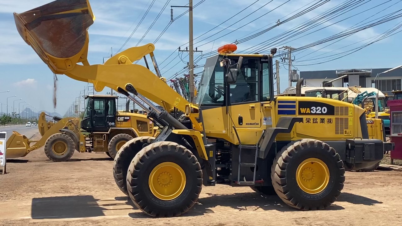 KOMATSU WA320-5 www.thaispmotor.com 092-2525952 / 081-2990958 - YouTube