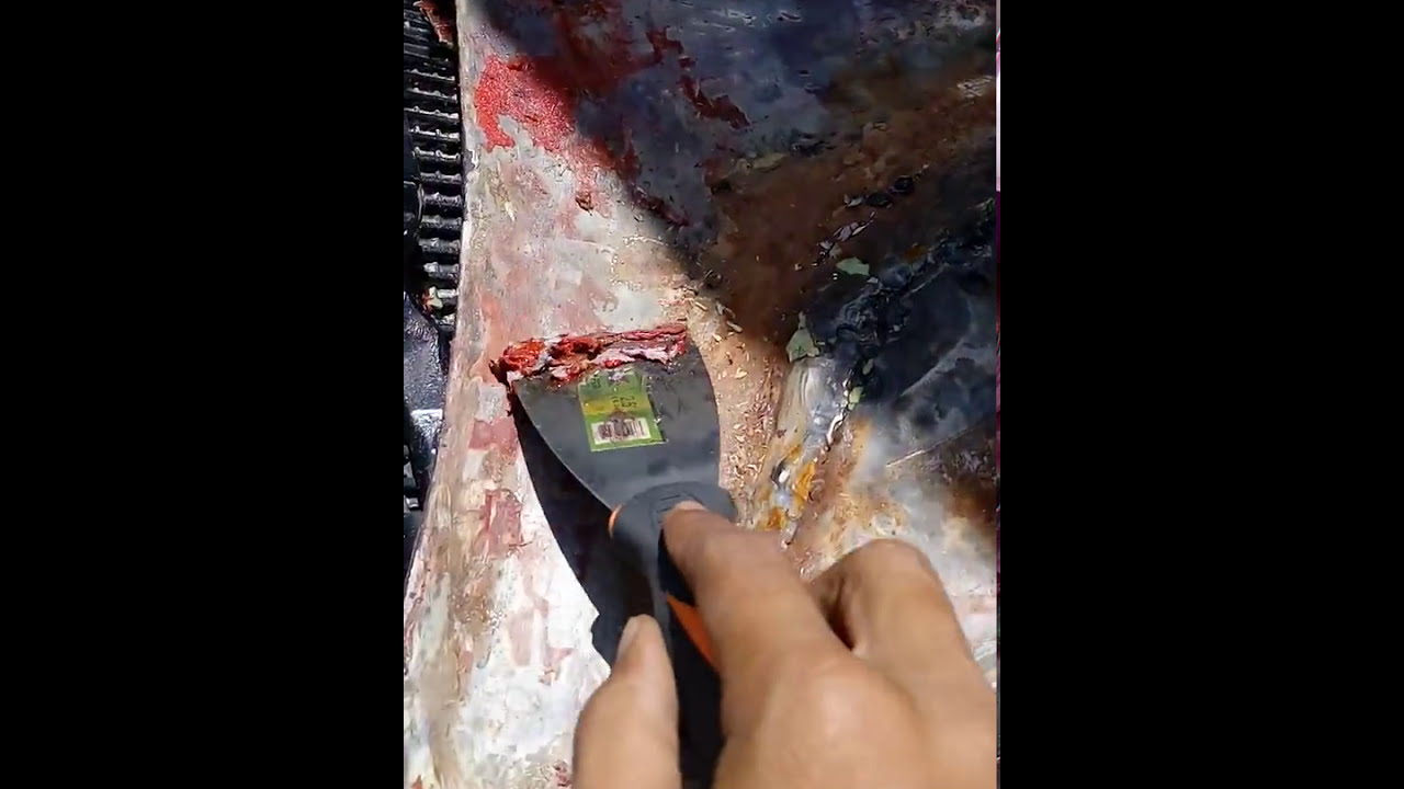 Cara kerok dempul & cat dengan mudah - YouTube