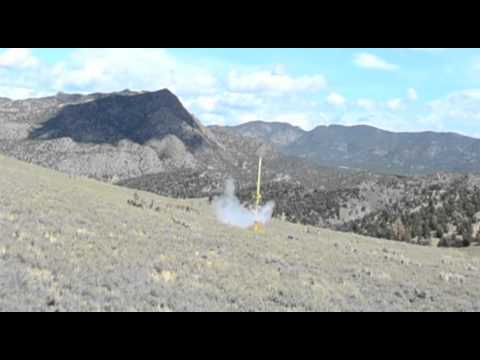 2-Stage Model Rocket Launch - YouTube