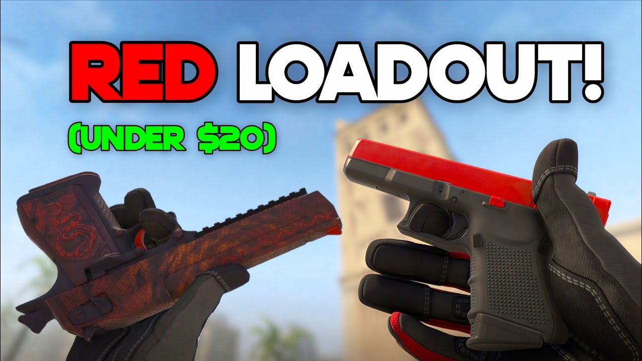BEST CS2 Red Loadout For Under $20! - YouTube