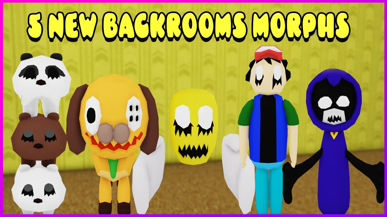 Backrooms Morphs - ALL 5 NEW MORPHS - UPDATE - ROBLOX - YouTube