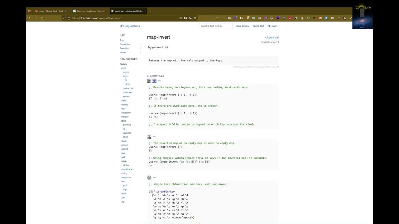 Refer Clojure Docs Before Coding - YouTube
