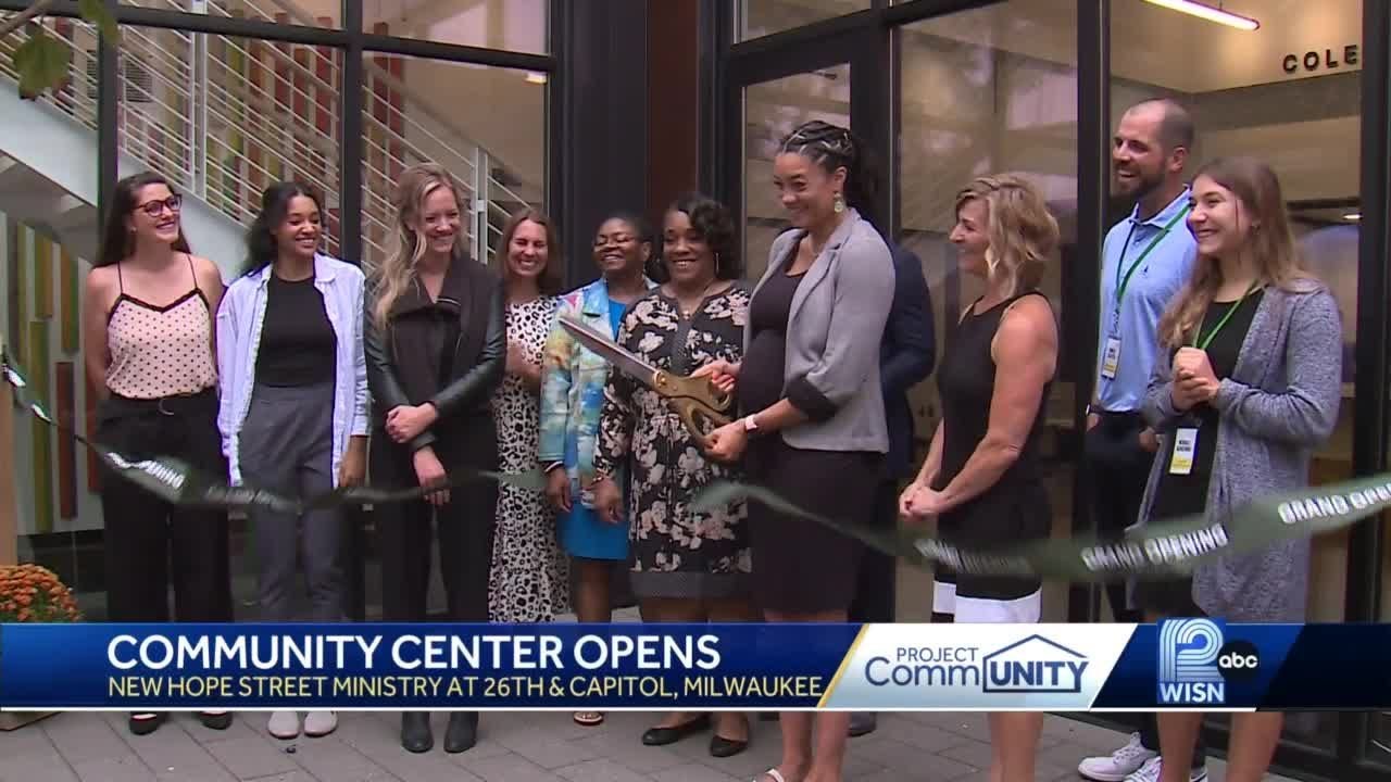 New community center opens in Milwaukee - YouTube