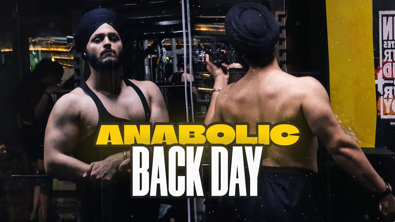 Time To Get Serious Now! | Anabolic Back Day | Road To 1K Subs - YouTube