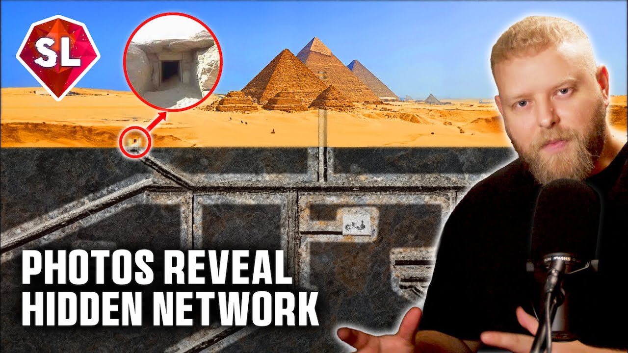 Photos suggest the underground labyrinth of the Pyramids is real - YouTube