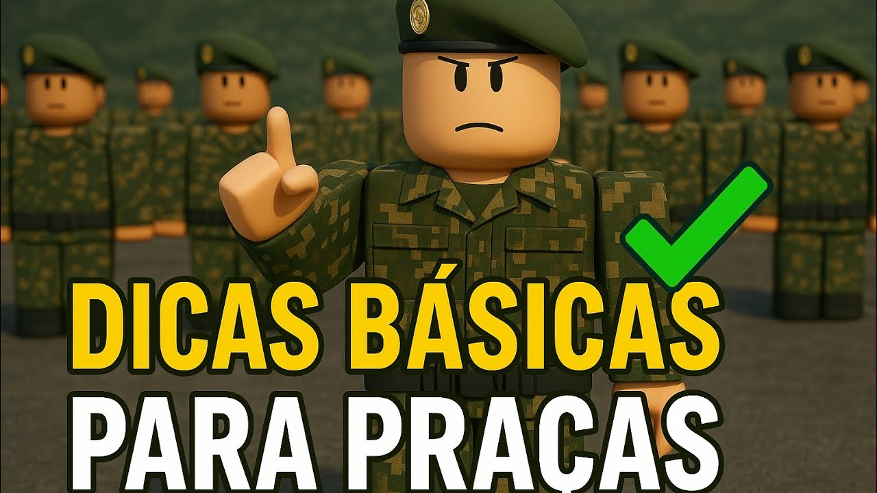 📌 DICAS BÁSICAS QUE TODO PRAÇA PRECISA SABER | Exército Brasileiro do ...