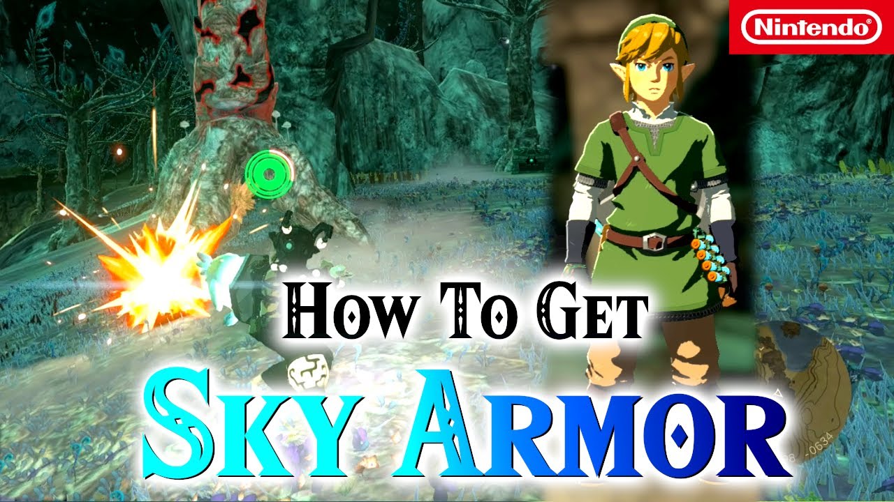 How to get Sky Armor Set | Skyward Sword | Zelda Tears of the Kingdom ...