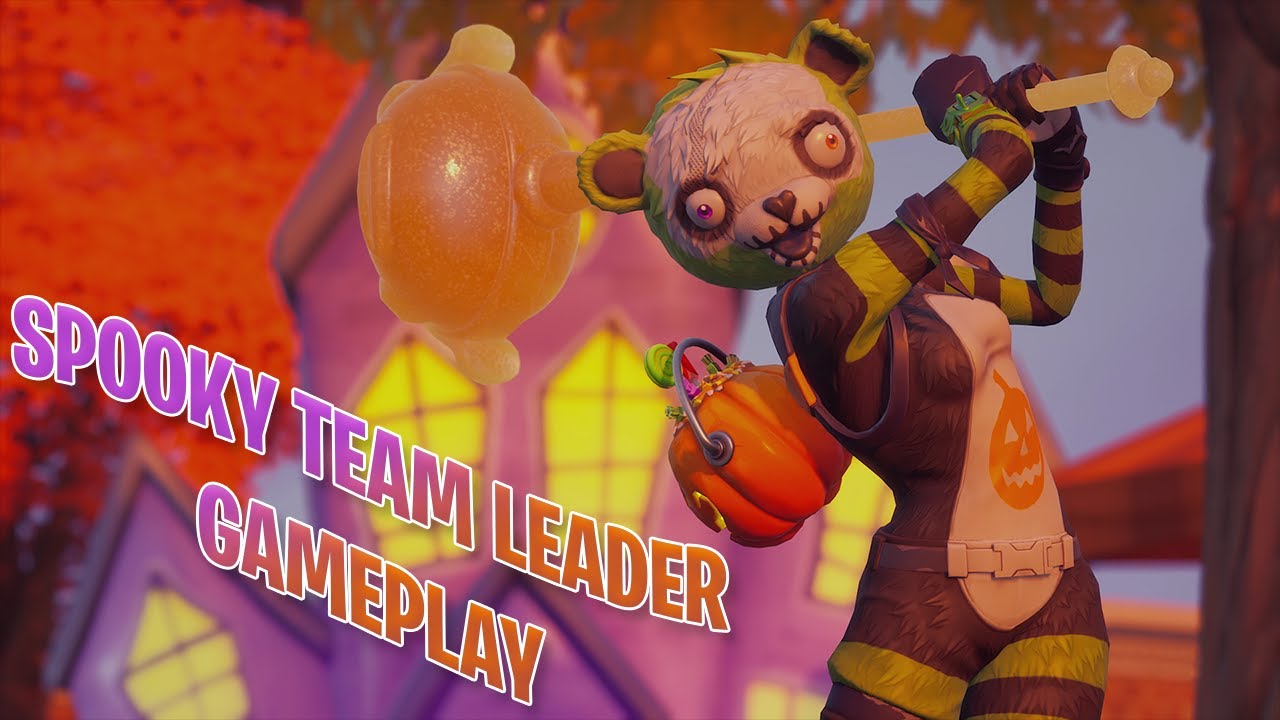 Spooky Team Leader Gameplay | Fortnite - YouTube