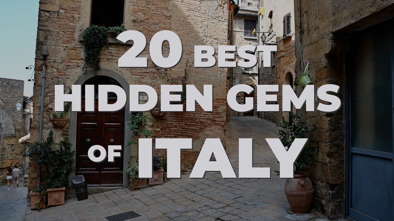 20 Best Hidden Gems of Italy 4K - Lesser known destinations - Real ...