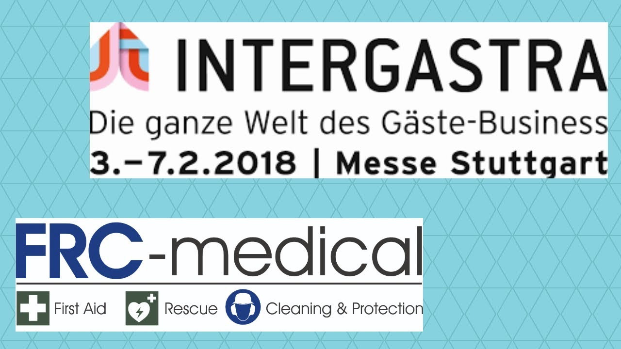 FRC medical auf der Intergastra in Stuttgart - YouTube
