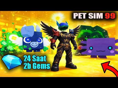 💎Elmas Kasma Taktiği! Günde 2 Milyar Elmas ile Titan Al | Pet Simulator 99