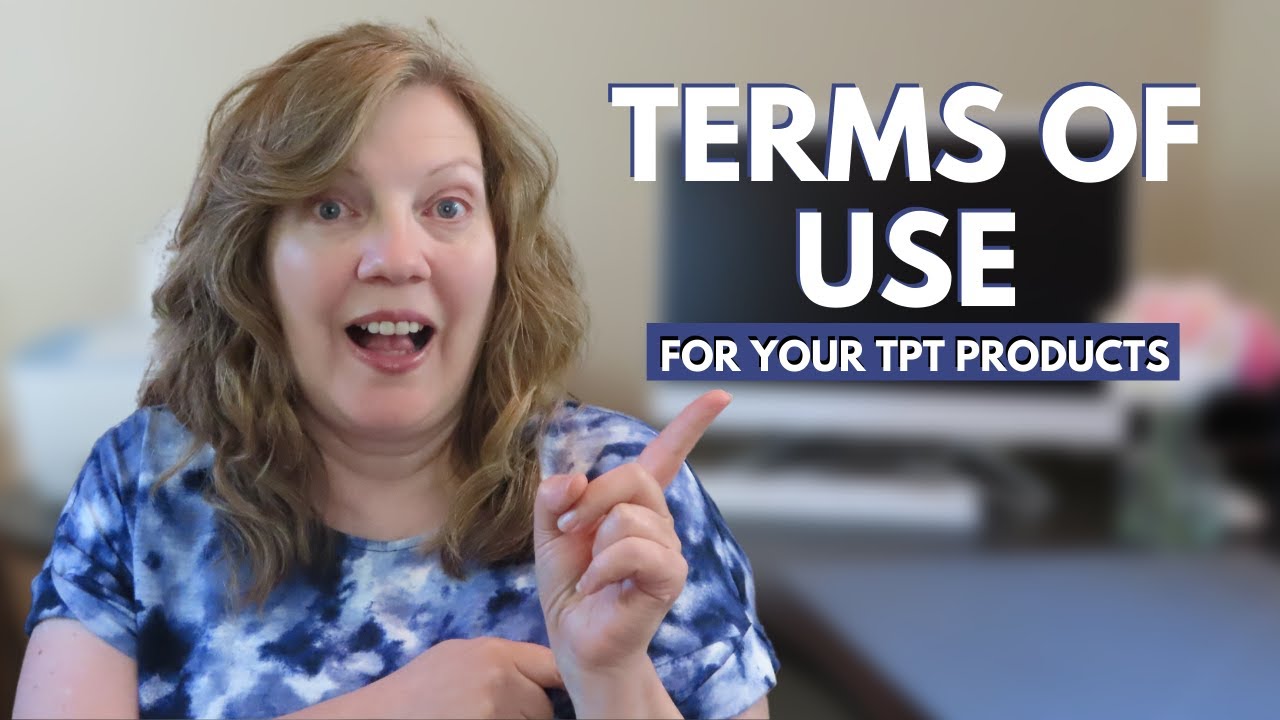 HOW To CREATE A TERMS OF USE For YOUR TEACHERS PAY TEACHERS PRODUCT YouTube how-to-create-a-terms-of-use-for-your-teachers-pay-teachers-product-youtube
