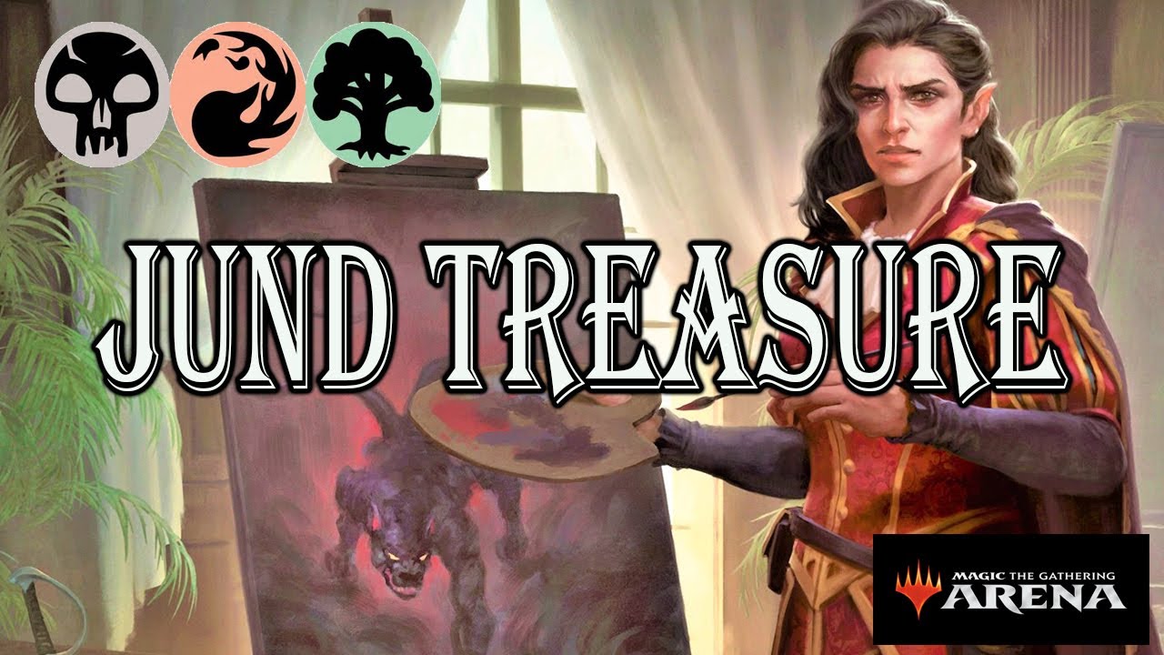 Jund Treasure Standard BO3 Deck Gameplay [ MTG Arena ] - YouTube