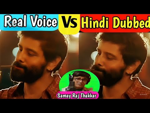 Chiyan Vikram Real Voice Vs Hindi Dubbed ||Voice By Samay Raj Thakkar # ...