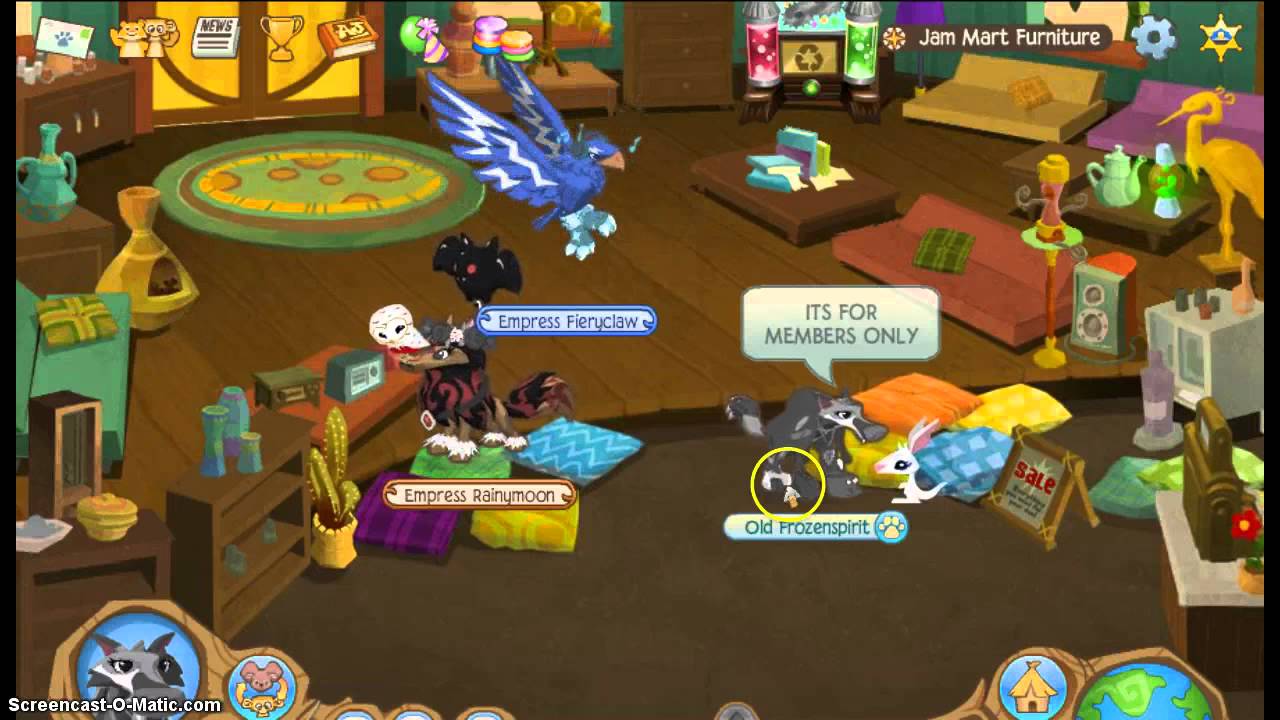 Animal Jam Rare Item Monday Review#7: Rare Pumpkin Throne - YouTube