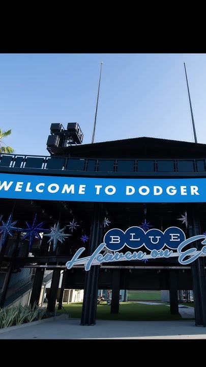 ¿Has Visto el Estadio de los Dodgers? #beisboldegrandesligas - YouTube