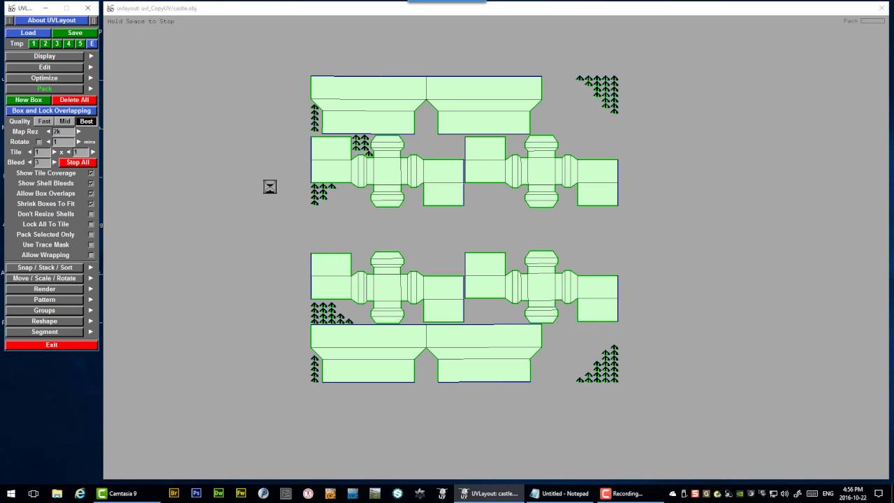 UV Layout's Pack Feature - YouTube