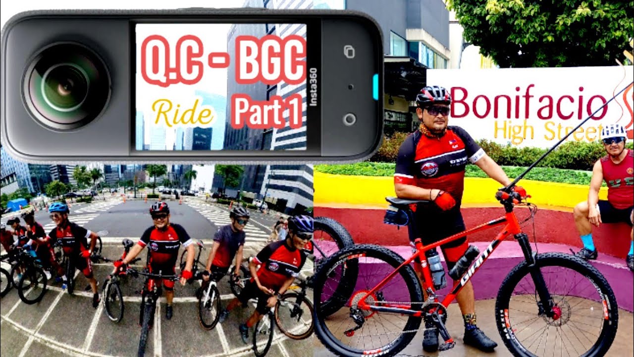 #Insta360x3, UP DILIMAN QC - BGC BIKE RIDE🚴🇵🇭 - YouTube