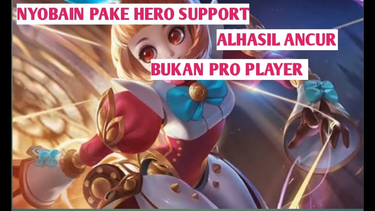 NEW SUPPORT HERO ANGELA MOBILE LEGENDS - MLBB - YouTube