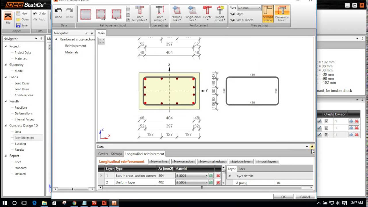RC Column Design in IDEA STATICA v7 - YouTube