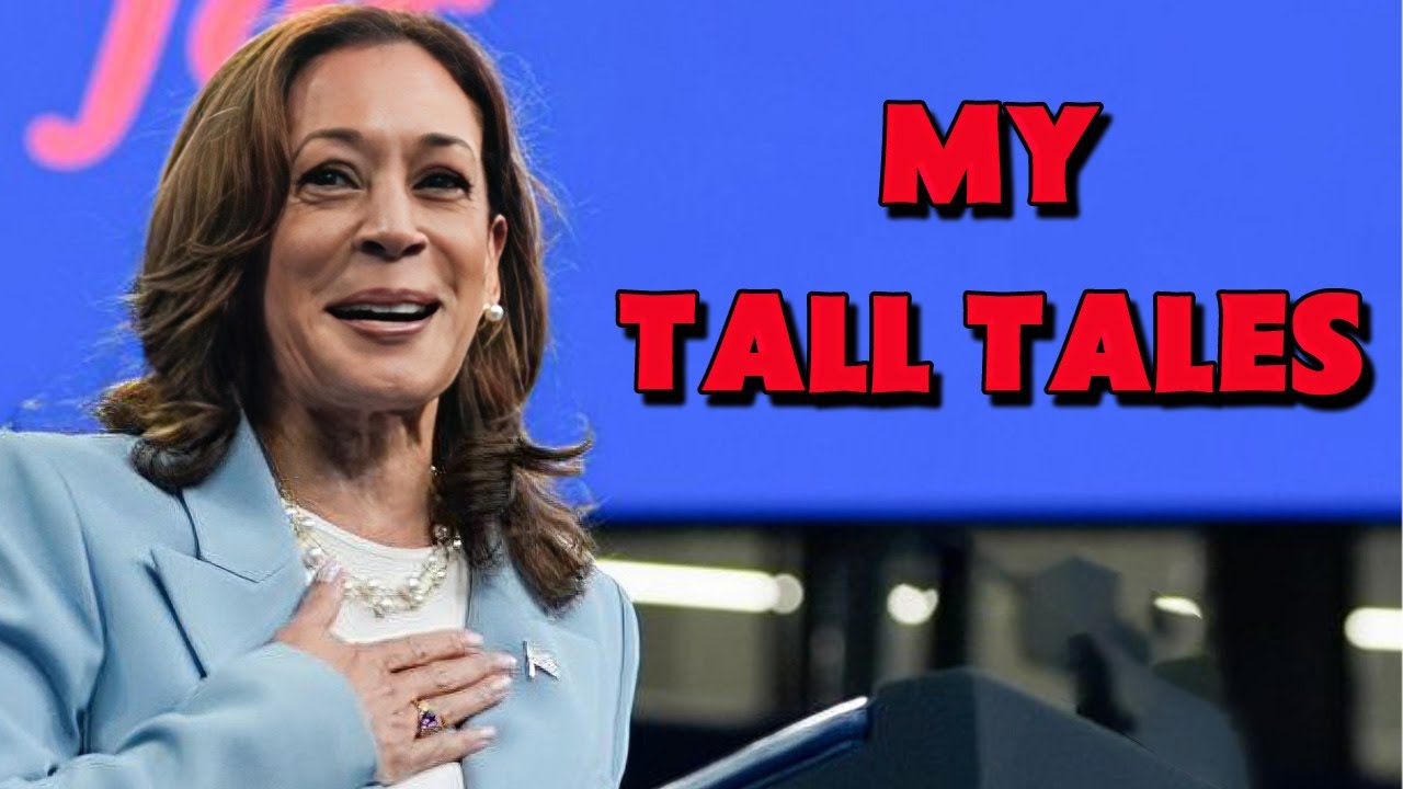 Tales from Kamala Harris's imagination - YouTube