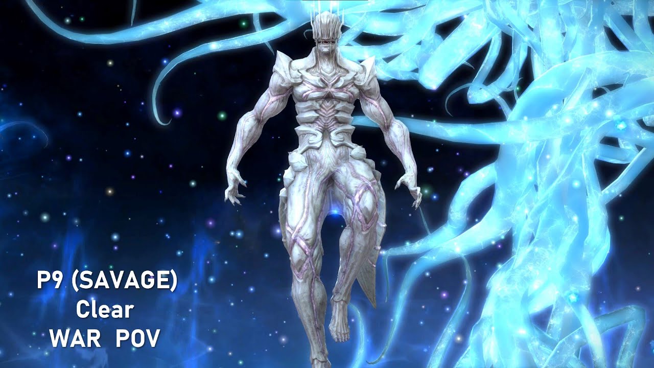 FFXIV- P9 (SAVAGE) | MT WAR POV (Light PF) - YouTube